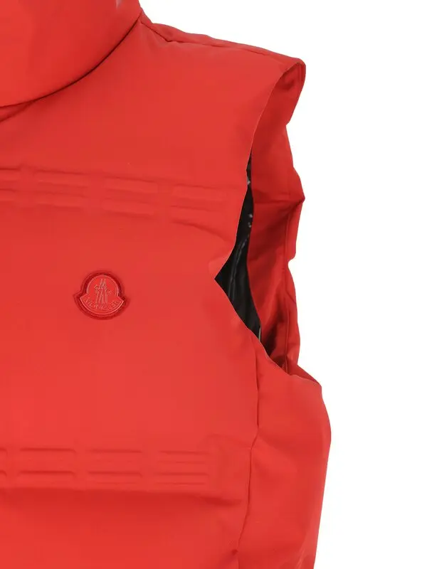 Moncler X Asap Rocky Logo Patch Zip-up Gilet - No