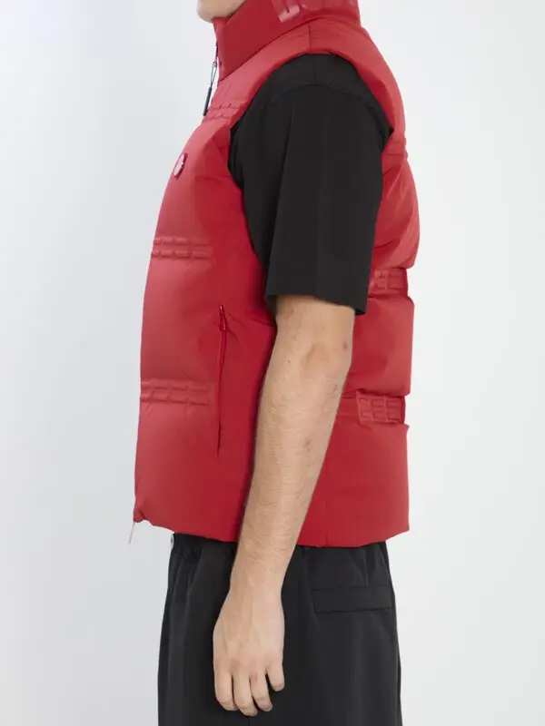 Moncler X Asap Rocky Logo Patch Zip-up Gilet - No