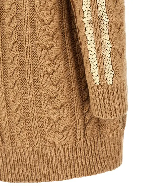 Max Mara Wool & Cashmere Twisted Knit Cardigan