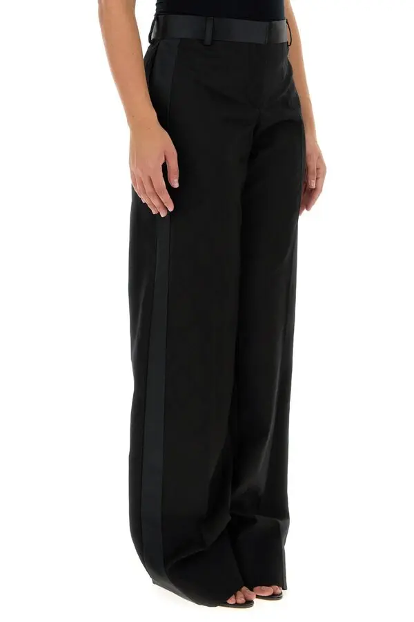 Stella McCartney Straight Leg Trousers - Black