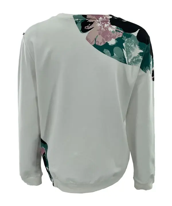 Sportmax Long-sleeved Sweater With Pattern