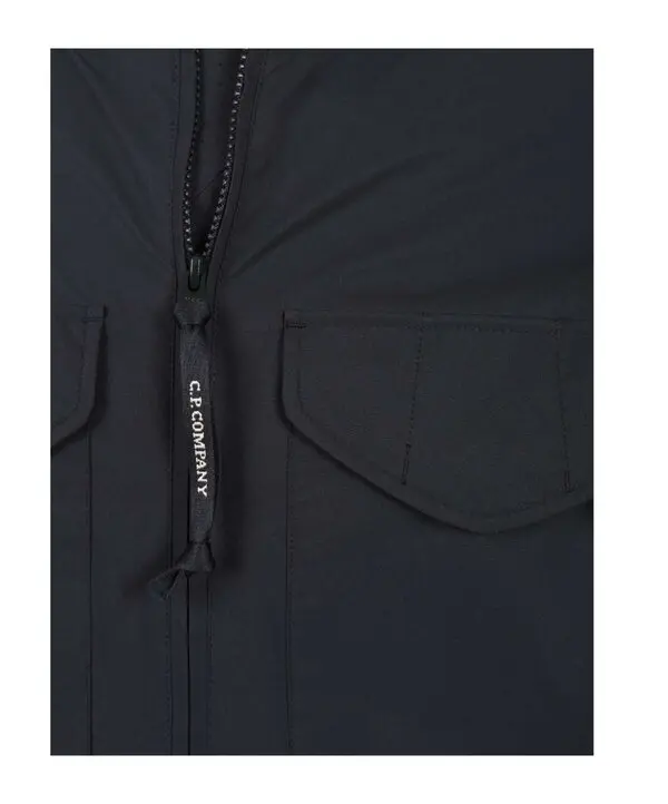 C.P. COMPANY Pro-tek Lens Bomber Jacket - Blue