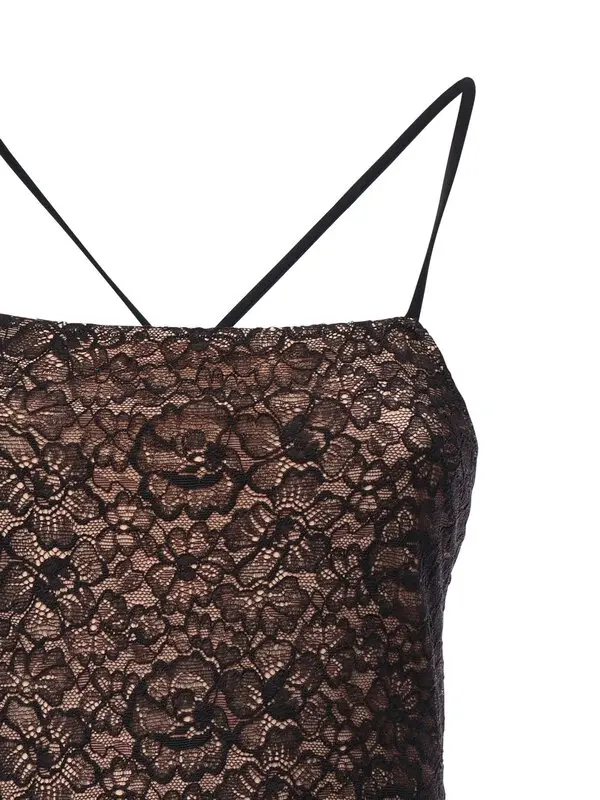 Dolce & Gabbana Lace One-piece Swimsuit