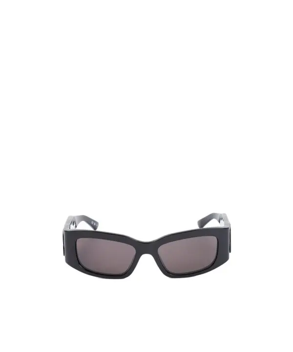 Balenciaga Rectangle Frame Sunglasses - Gray