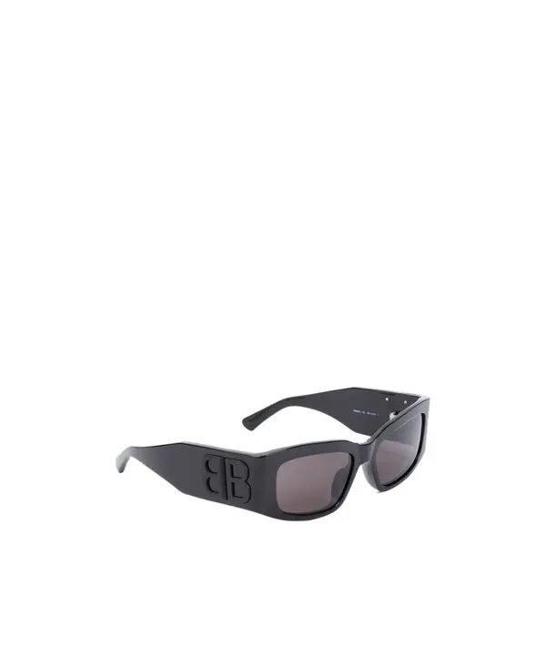 Balenciaga Rectangle Frame Sunglasses - Gray