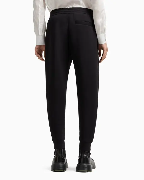 Emporio Armani Asv Valentines Day Capsule Collection Double-jersey Joggers