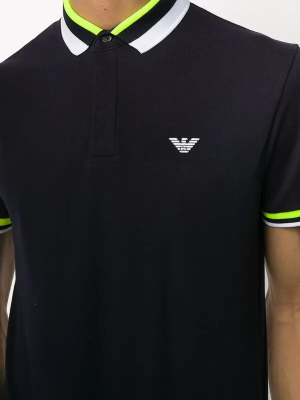 Emporio Armani Tri-stripe Polo Shirt
