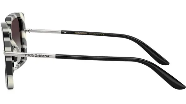 Dolce & Gabbana Square Frame Sunglasses - Black
