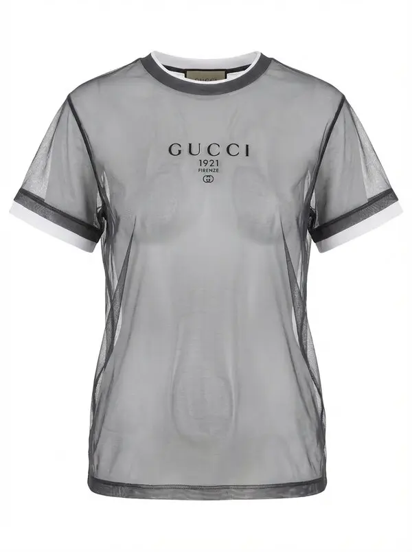 Gucci Sheer Jersey T-shirt