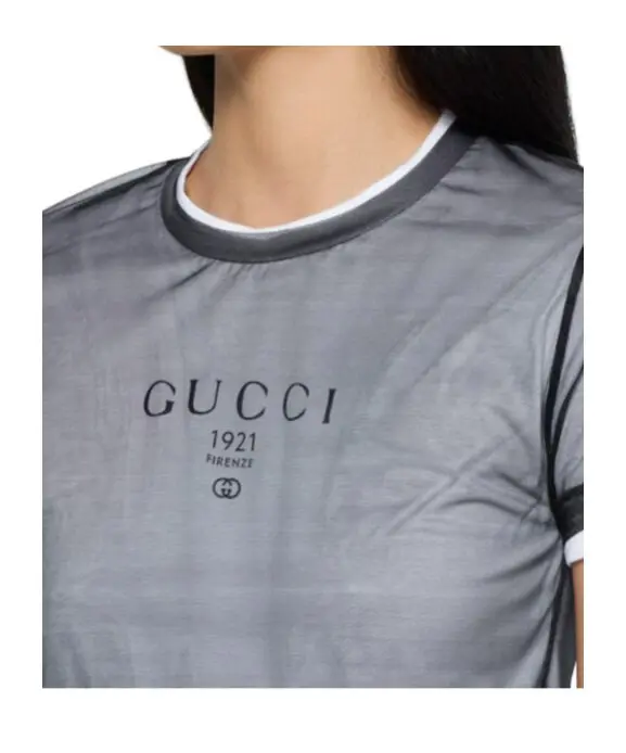 Gucci Sheer Jersey T-shirt