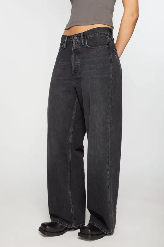 Acne Studios Low-rise Wide-leg Jeans