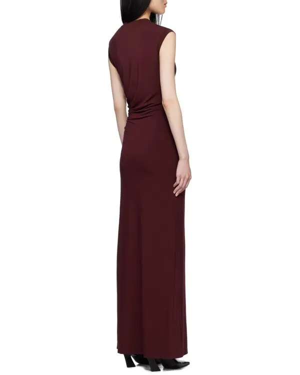 Stella McCartney Sleeveless Crewneck Maxi Dress
