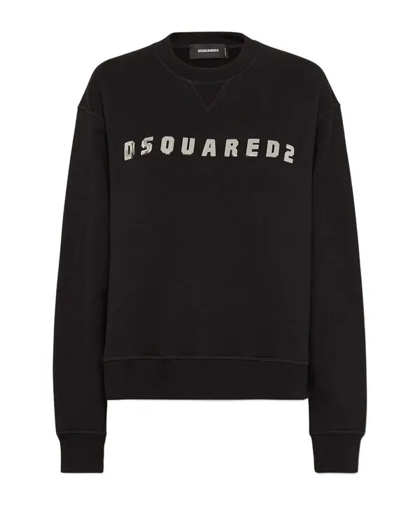 Dsquared2 Logo Detailed Crewneck Sweatshirt