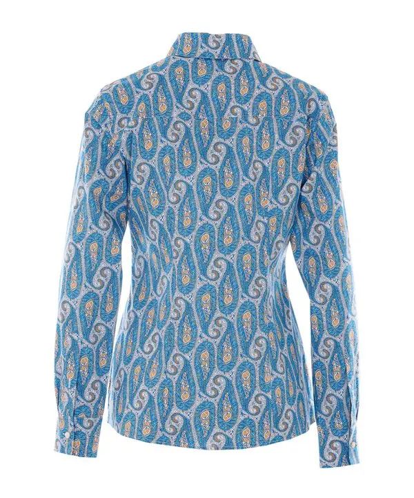Etro Paisley-printed Long-sleeved Shirt