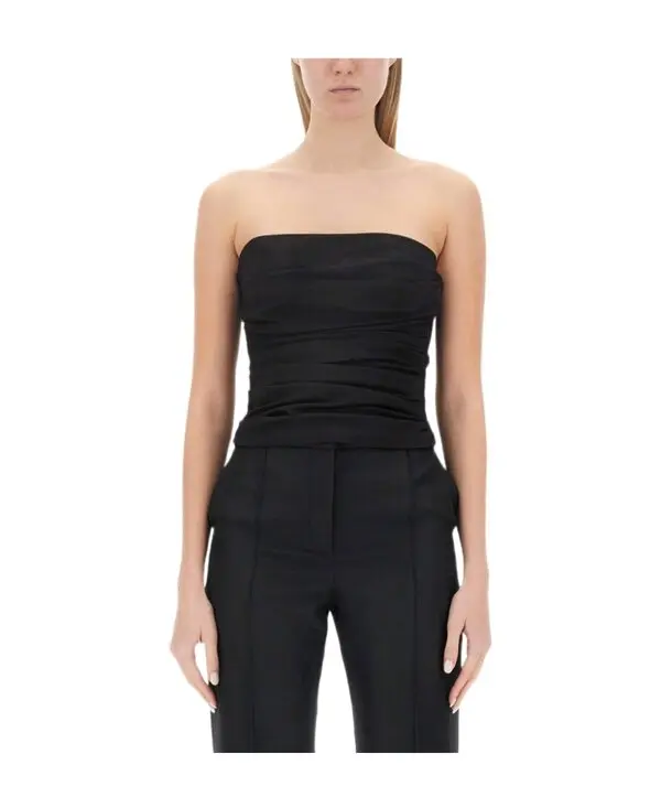 Moschino Draped One-shoulder Top