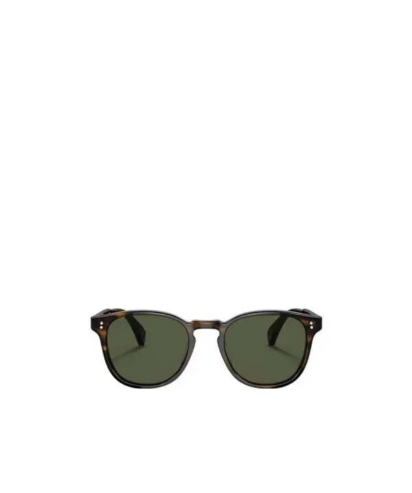 Oliver Spencer Round Frame Sunglasses - Green