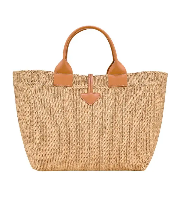 Longchamp Le Roseau L Tote Bag - Nude