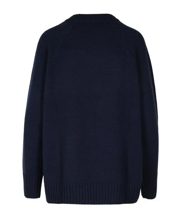 P.a.r.o.s.h Ribbed Long-sleeved Sweater - Black
