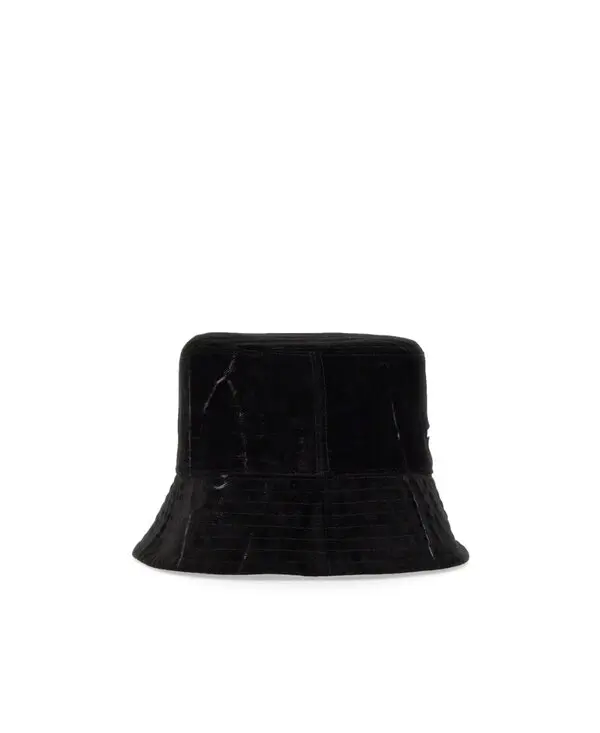 Stella McCartney Embroidered Bucket Hat - Black