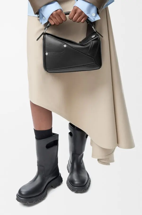 Loewe Small Puzzle Bag - Black