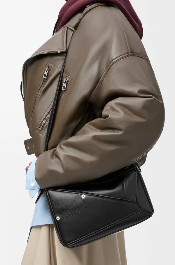 Loewe Small Puzzle Bag - Black