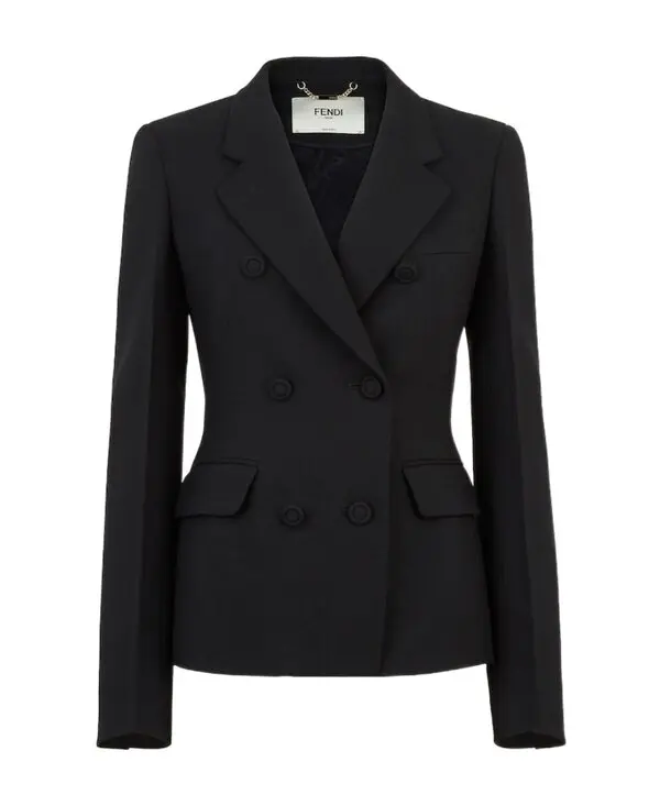 Fendi Double-breasted Buttoned Jacket