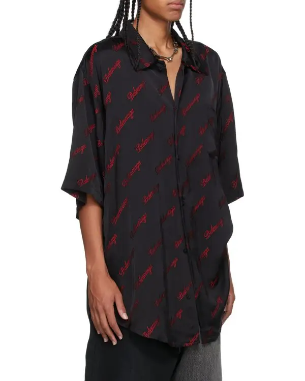 Balenciaga Minimal Short Sleeve Shirt