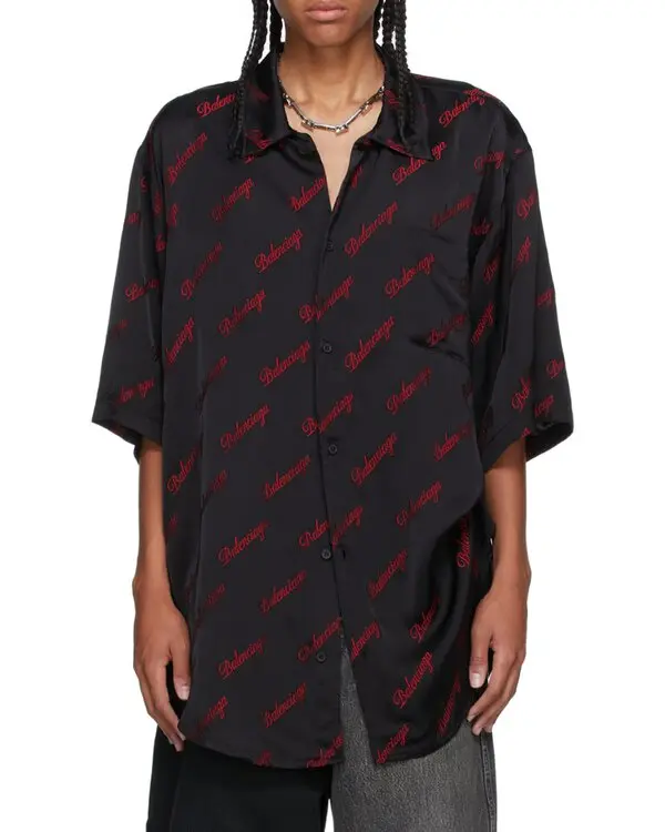 Balenciaga Minimal Short Sleeve Shirt
