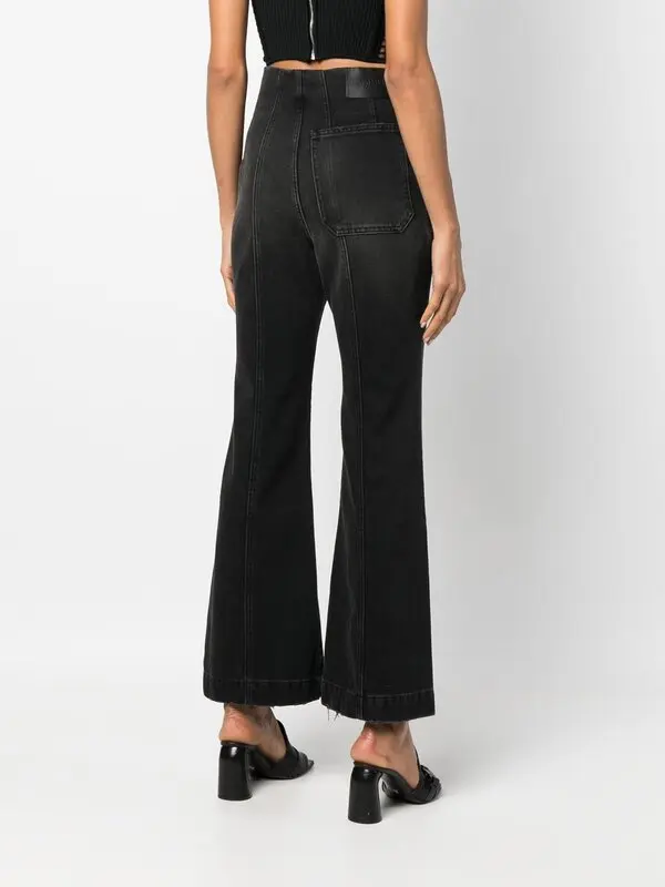 AMBUSH High-waisted Flared Jeans