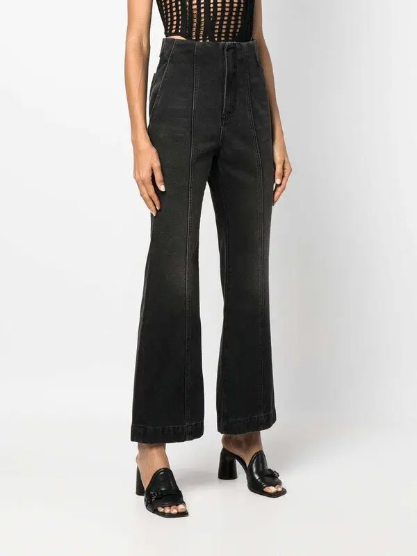 AMBUSH High-waisted Flared Jeans