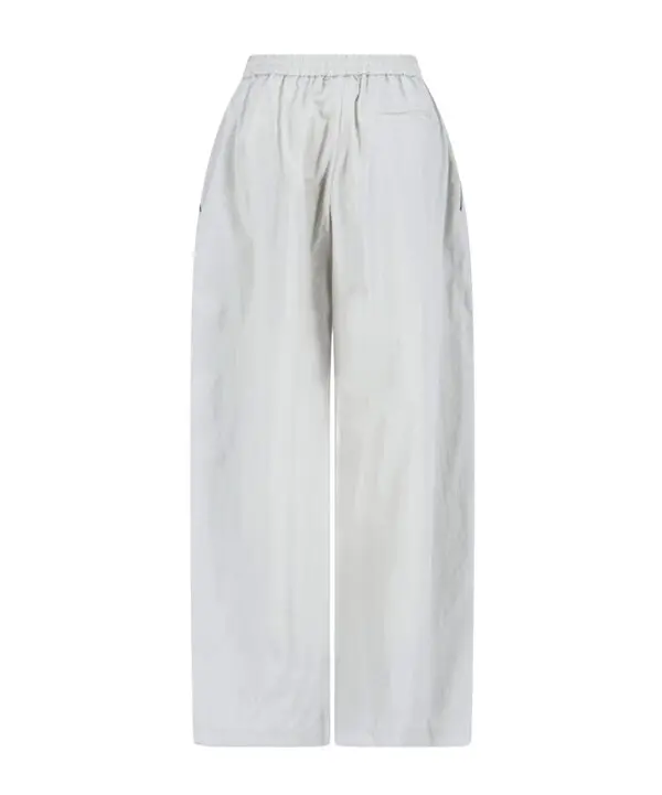 MAISON MARGIELA Elasticated Waist Wide-leg Trousers