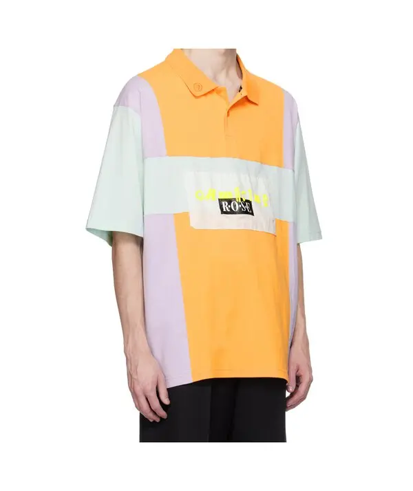 Martine Rose Oversized Panelled Polo