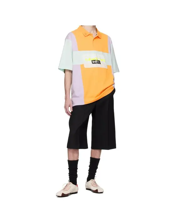 Martine Rose Oversized Panelled Polo