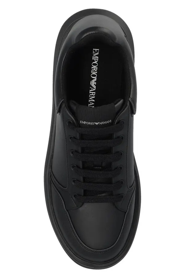 Emporio Armani Logo Detail Sneakers