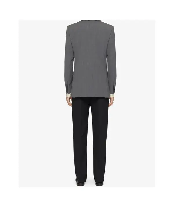 Givenchy 2g Clip Slim-fit Jacket - Medium Gray
