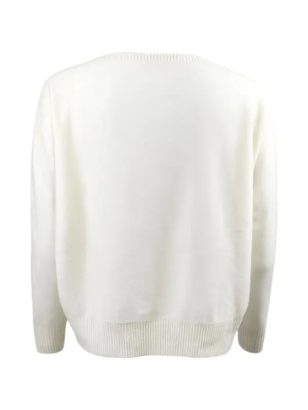 D.exterior Long-sleeved Sweater