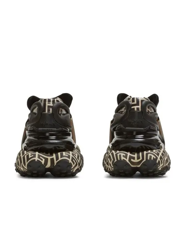 Balmain Unicorn Lace-up Sneakers - Black