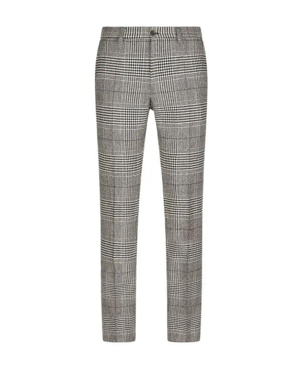 Dolce & Gabbana Prince Of Wales Plaid Tailored Trousers