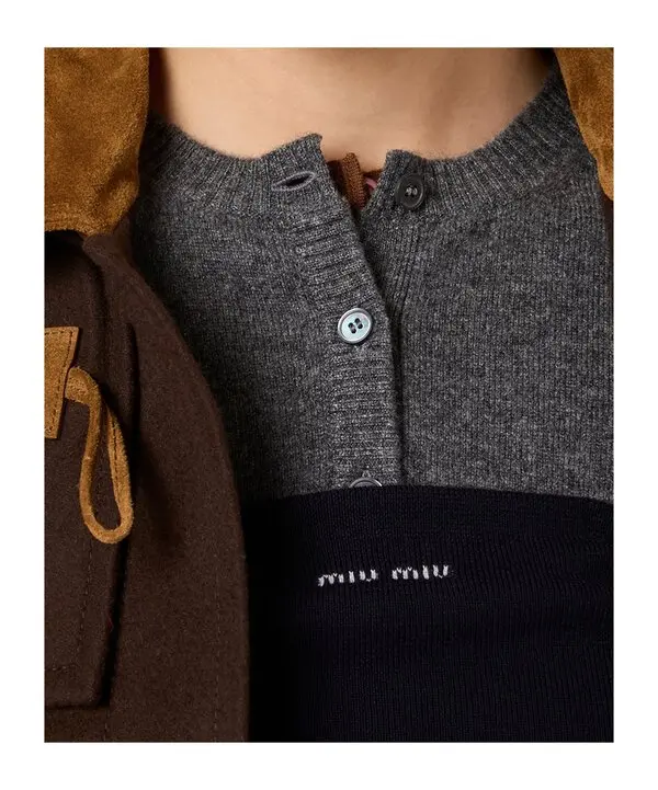 Miu Miu Cashmere Crew Neck Sweater