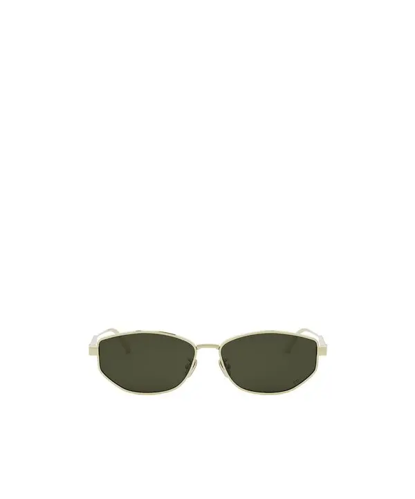 Dior Full Frame Sunglasses With Logo Detail - Black