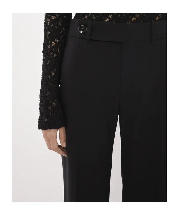 Chloé Pleat-detailing High-waist Trousers