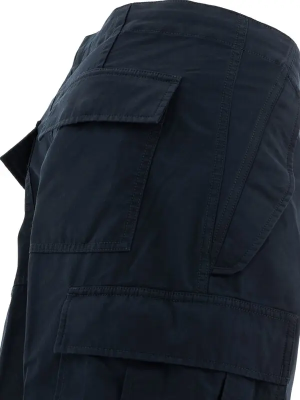 TOM FORD Drawstring Cargo Trousers - Blue