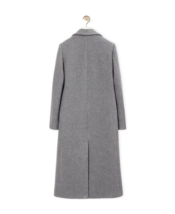 Loewe Single-breasted Long Coat