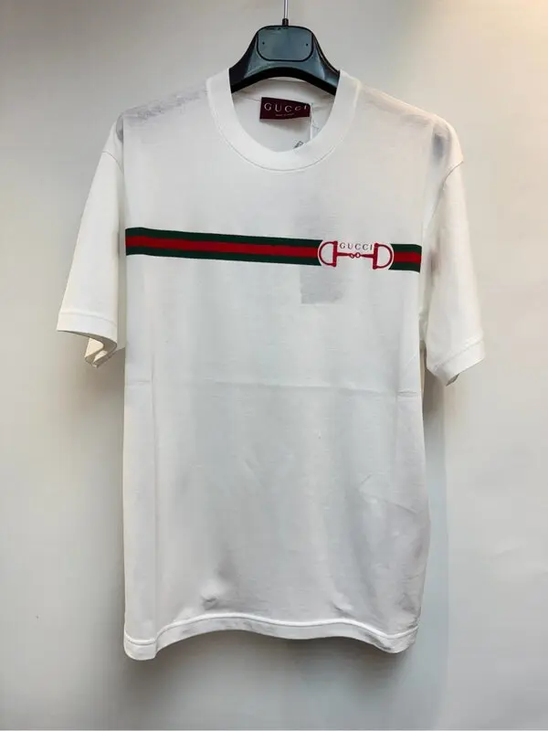 Gucci Logo Printed Crewneck T-shirt