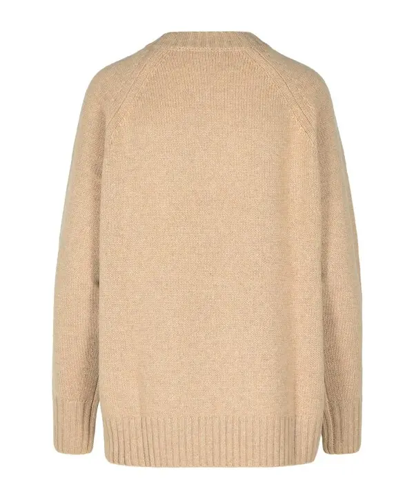 P.a.r.o.s.h Cashmere Jumper With Ribbed Details - Nude
