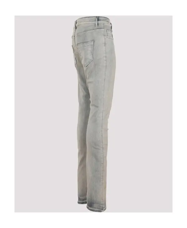 Rick Owens Slim-cut Cotton Jeans