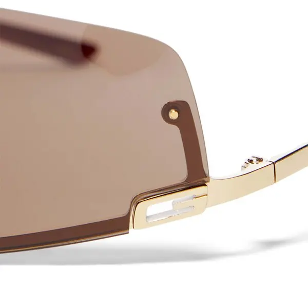Gucci Mask-shaped Frame Sunglasses