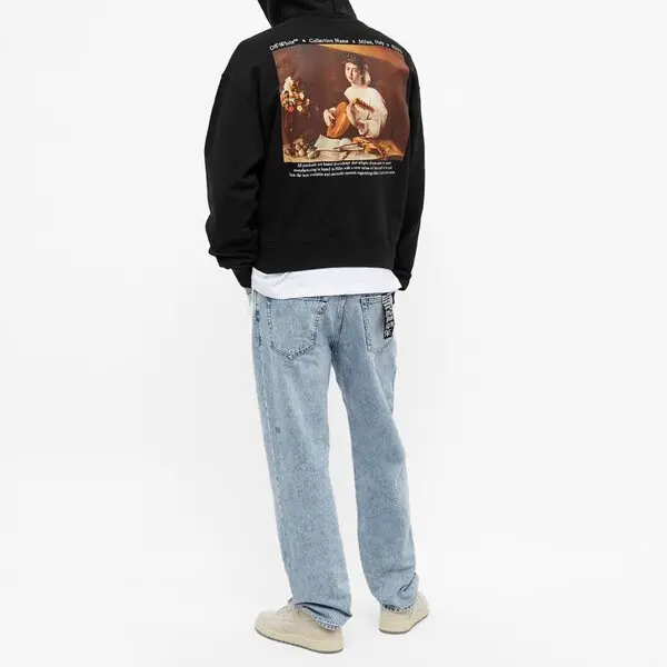 Off-White Caravaggio Painting Print Hoodie