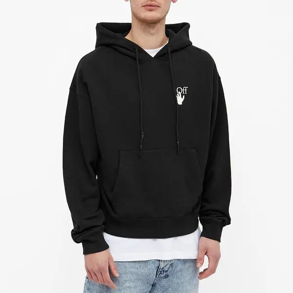 Off-White Caravaggio Painting Print Hoodie