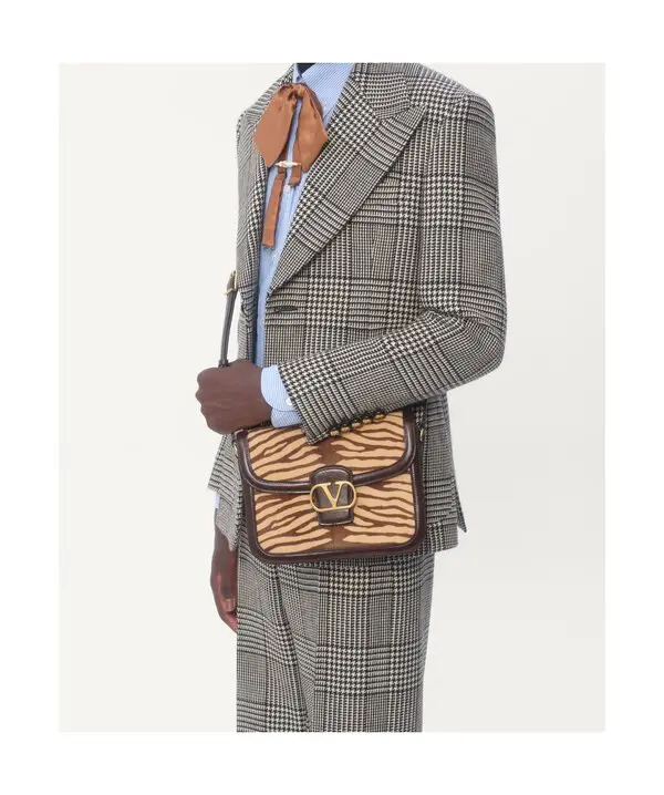 Valentino Garavani Foldover Top Messenger Bag